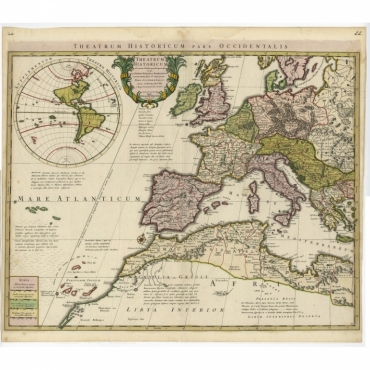 Antique Maps of the European Continent - Buy maps | Bartele Gallery ...