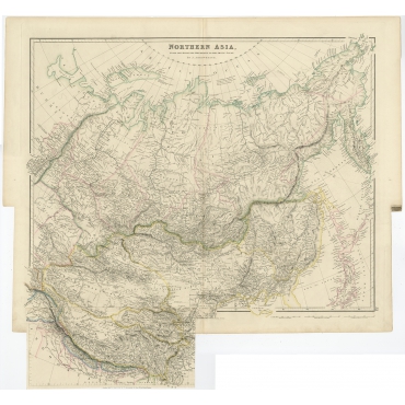 Antique Maps of North Asia - Buy maps of Asia | Map Store - Maps & Prints