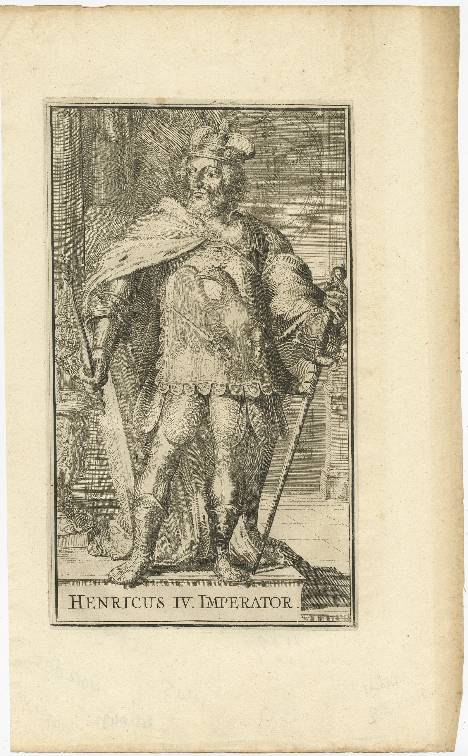 Henricus IV Imperator - De Hooghe (1701)