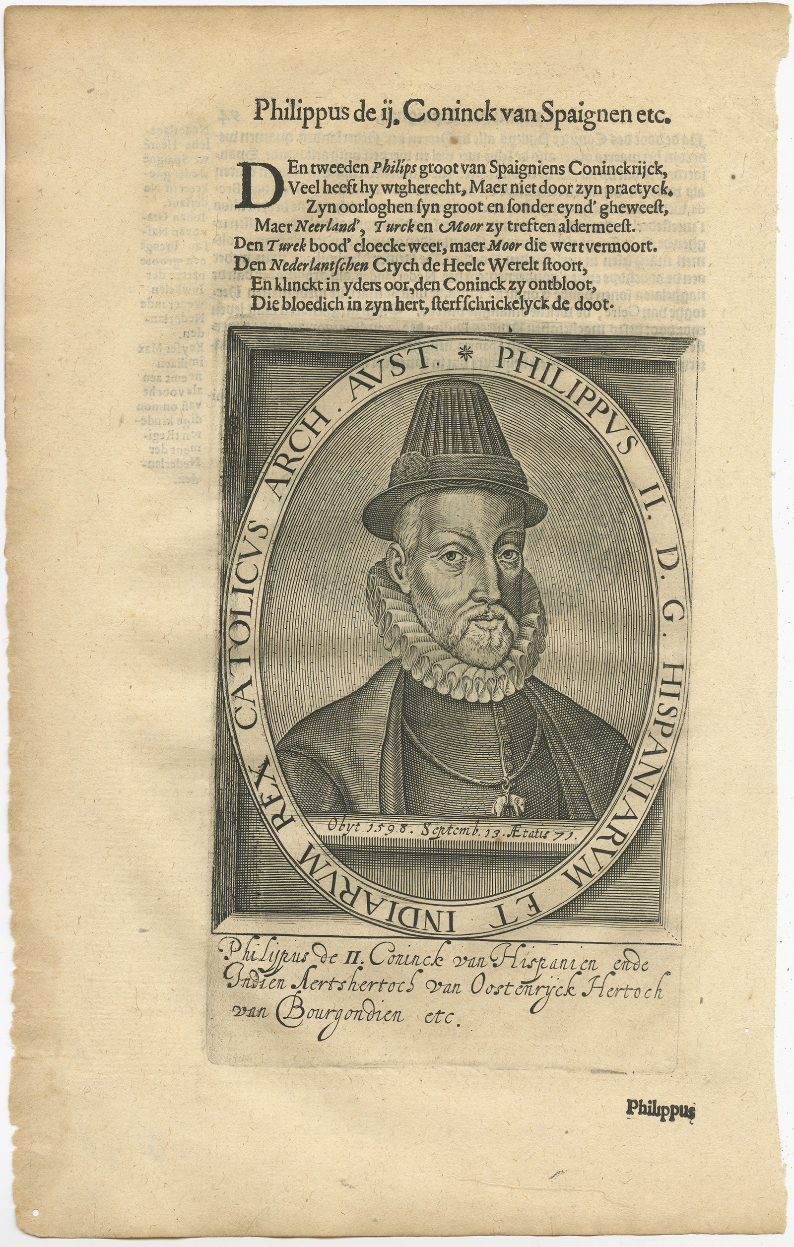 Philippus II (..) - Janszoon (1615)