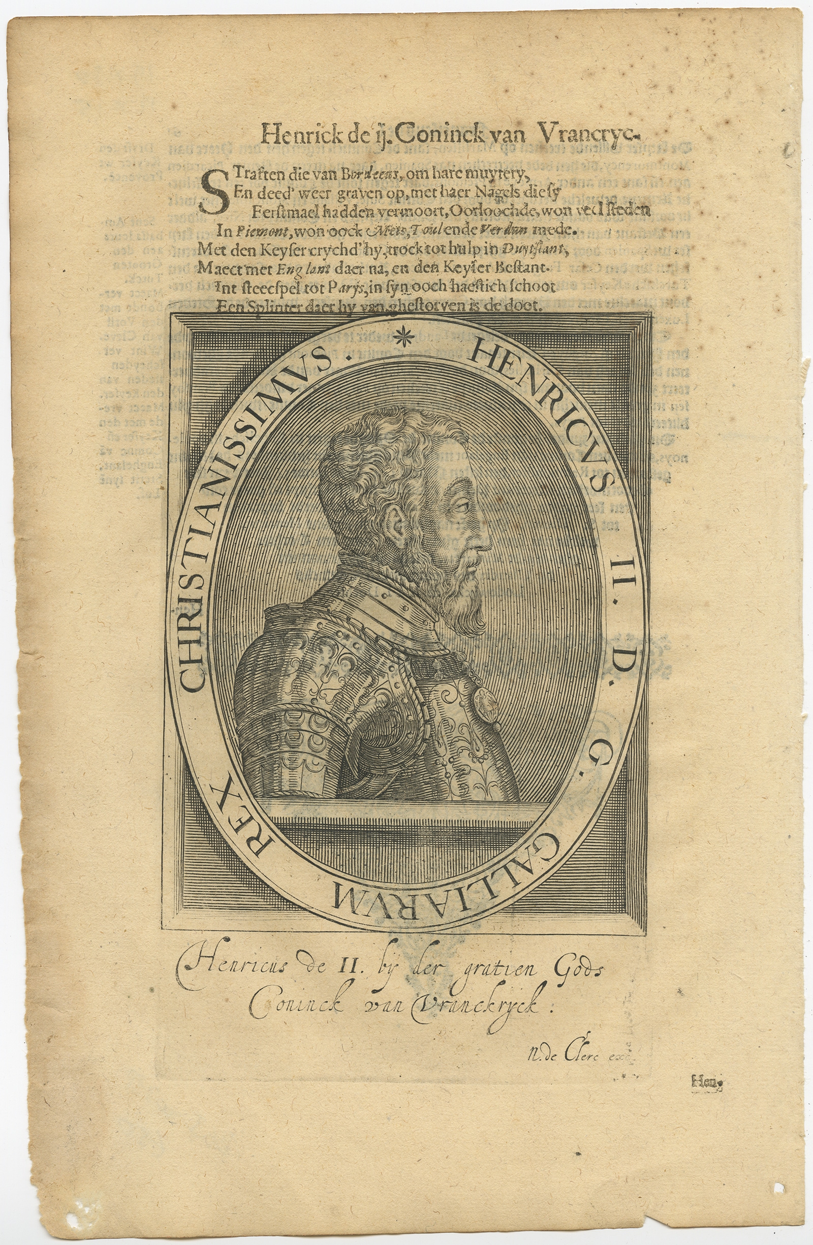 Henricus II (..) - Janszoon (1615)