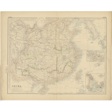 Antique Maps of China- Buy maps of Asia | Map Store - Maps & Prints