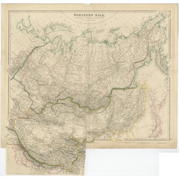 Antique Maps of North Asia - Buy maps of Asia | Map Store - Maps & Prints