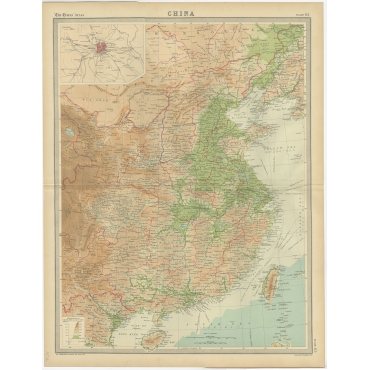 Antique Maps of China- Buy maps of Asia | Map Store - Maps & Prints