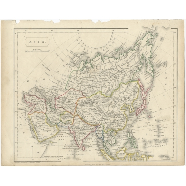 Antique Maps of the Asian continent - Buy maps of Asia | Map Store ...