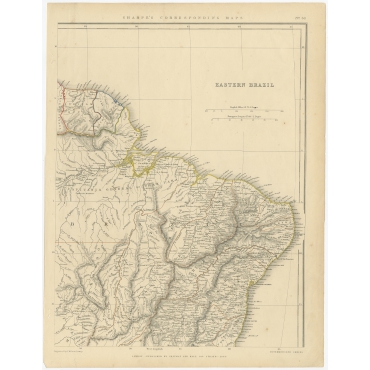Antique Maps of South America - Buy maps of South America | Map Store ...
