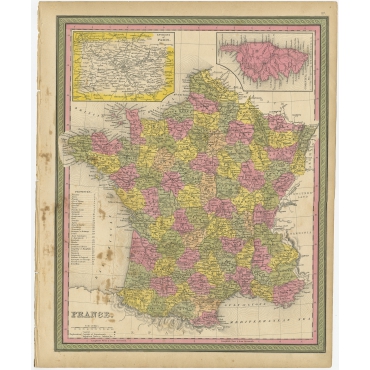 Antique Maps of France - Buy maps of Europe | Map Store - Maps & Prints