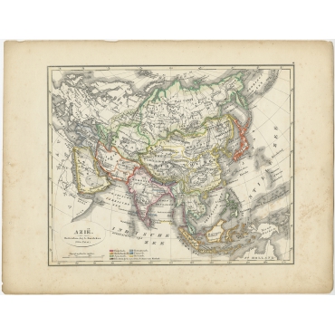 Antique Maps of the Asian continent - Buy maps of Asia | Map Store ...